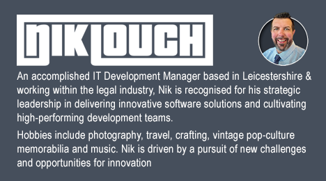 Nik Louch – Accomplished IT Development Manager based in Leicestershire ...
